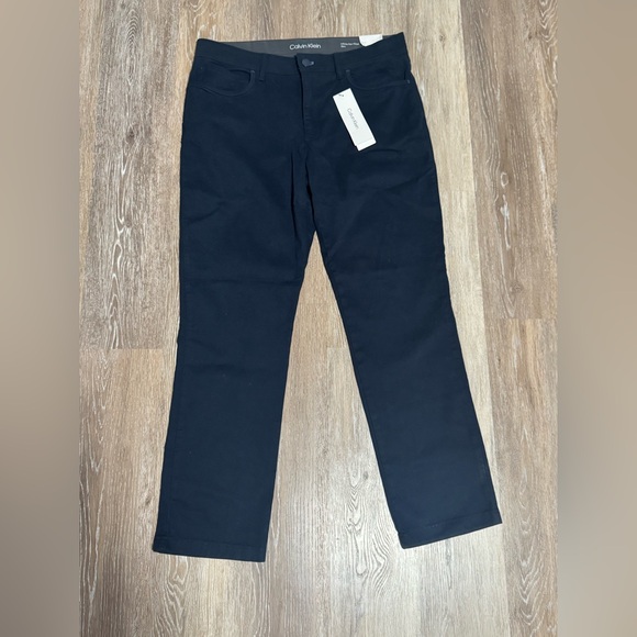 Calvin Klein | Pants | Calvin Klein Infinite Flex Waist Slim Fit Navy ...